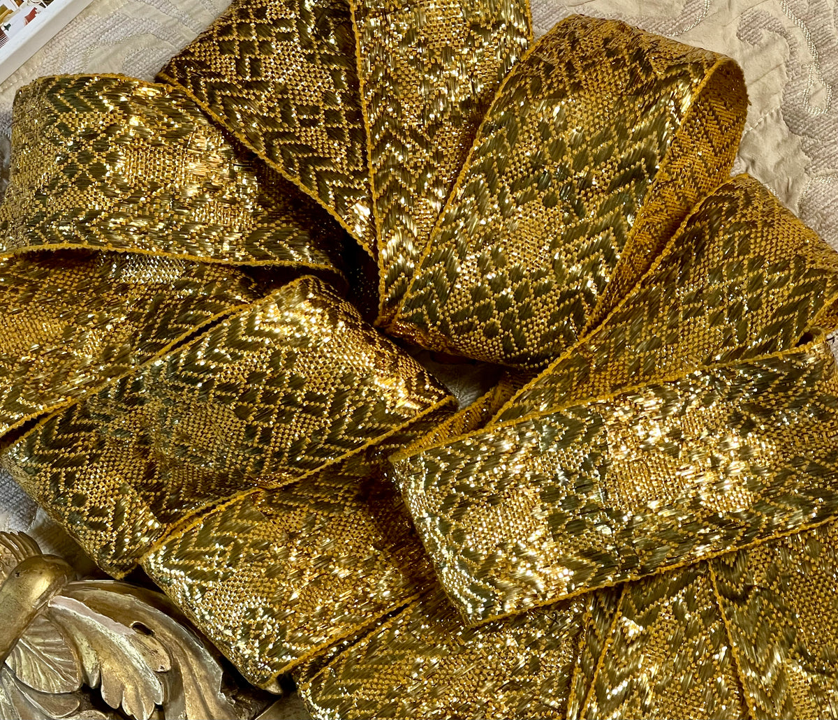 18th Century Florentine Gold Metallic Braid S5027 – Decor Antiquaire